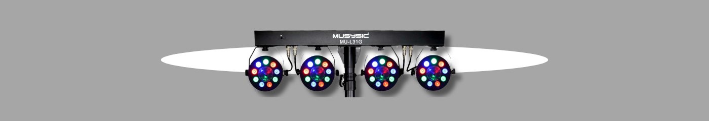 Professional Stage LED Lights for DJs & Bands | MUSYSIC