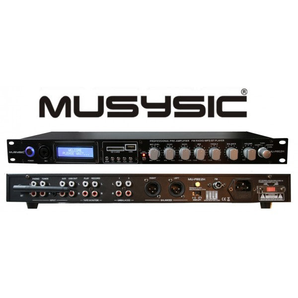 Audio Sound Processors Pre-Amplifiers | MUSYSIC